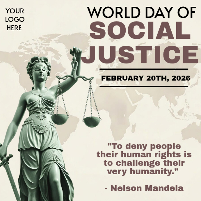 Social Justice poster Template | PosterMyWall