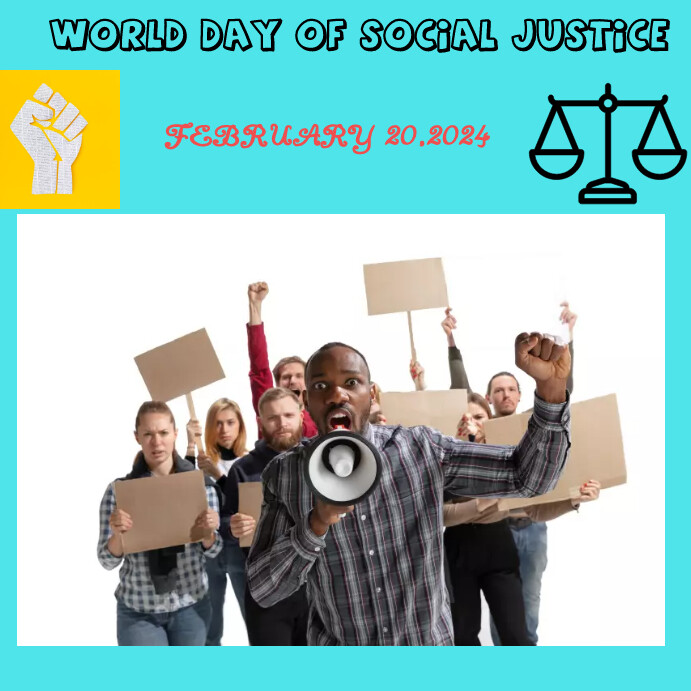 Plantilla de Social justice template | PosterMyWall