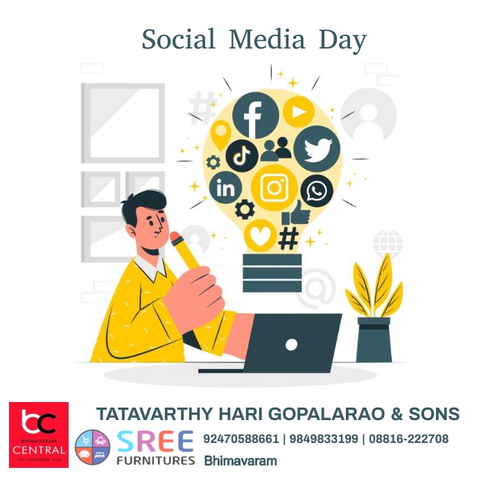 Social Media Day Template | PosterMyWall