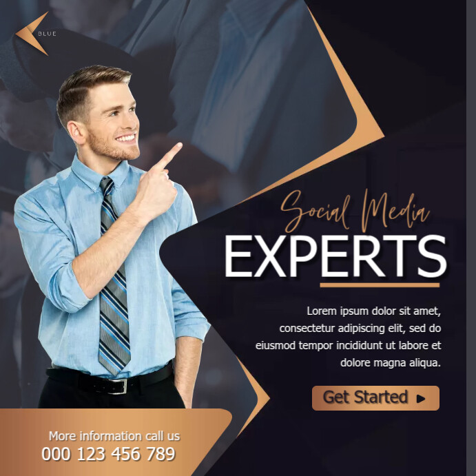 Social Media Experts Template | PosterMyWall