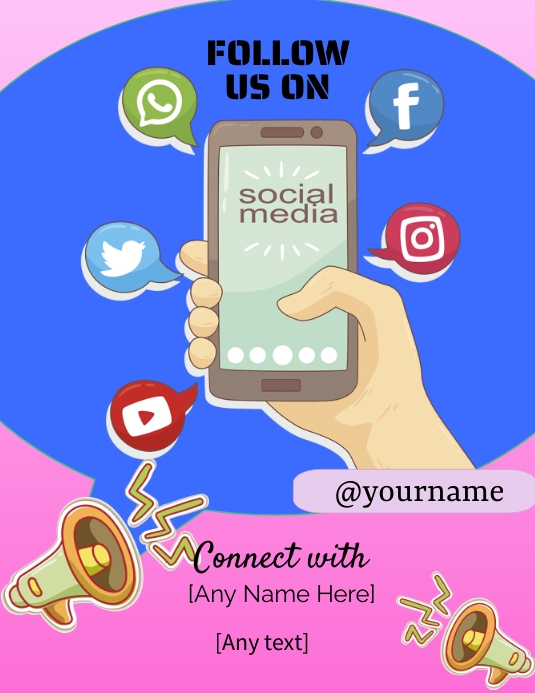 Social Media Flyer Template | PosterMyWall