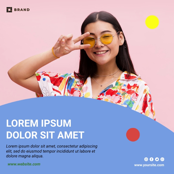 Social Media Flyers Template | PosterMyWall