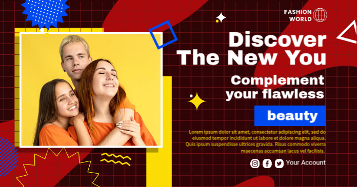 Social Media Influencer Ads Template | PosterMyWall