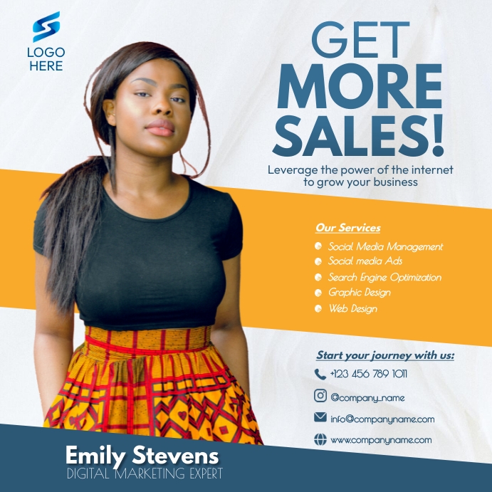 Social Media Management Template | PosterMyWall