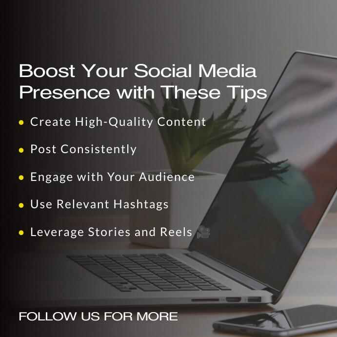 Copy of social media manager post for branding | PosterMyWall