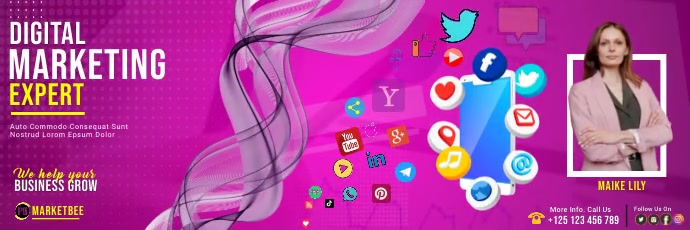 social media marketing Template | PosterMyWall