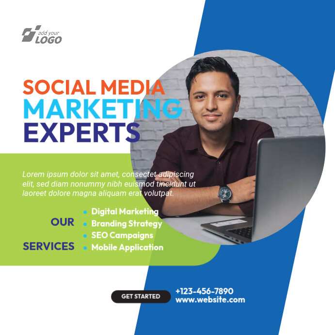 Social Media marketing Experts Ad Template | PosterMyWall
