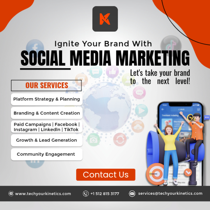 SOCIAL MEDIA MARKETING POST Template | PosterMyWall