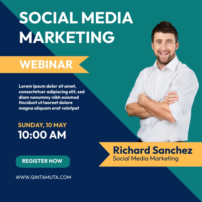 social media marketing template | PosterMyWall