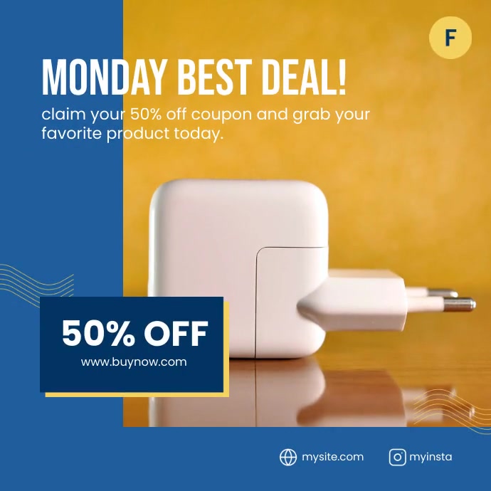 Copy of Social Media Product Promotion Discount Sale | PosterMyWall