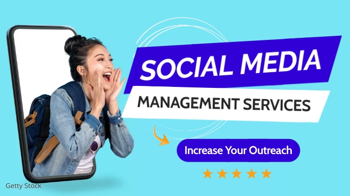 social media professional management services Template | PosterMyWall