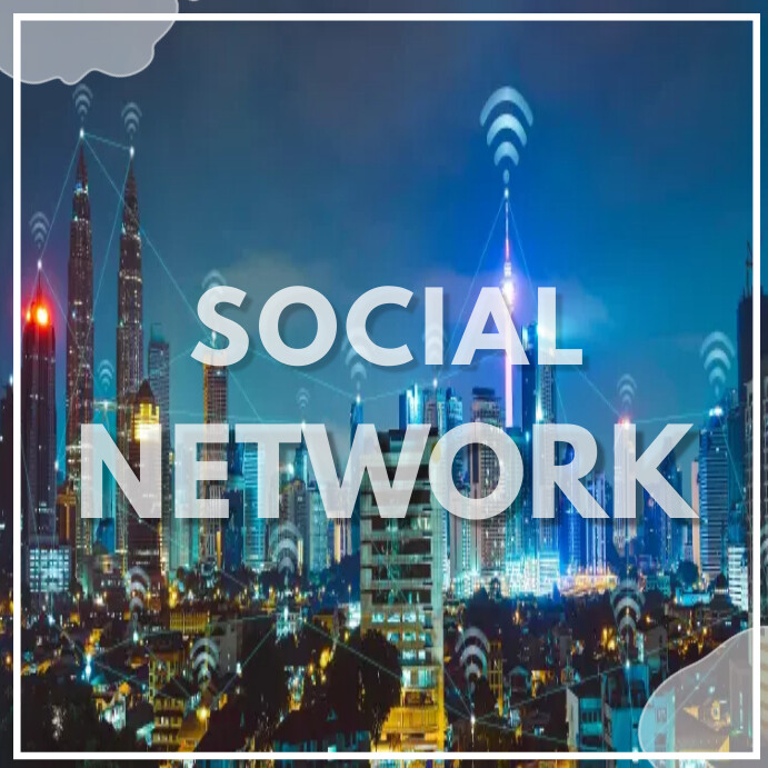 Plantilla de Social Network Template | PosterMyWall