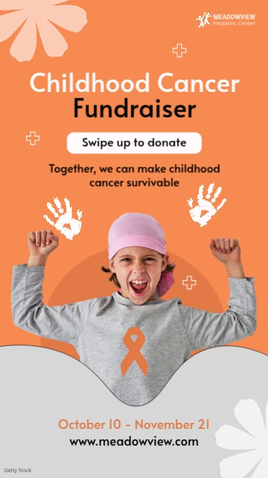 Social Story Child Cancer Joyful Template | PosterMyWall
