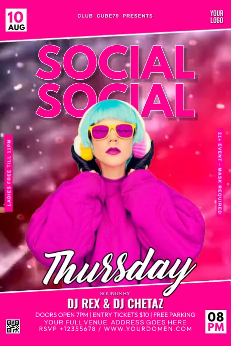 Copy of Social Thursday | PosterMyWall