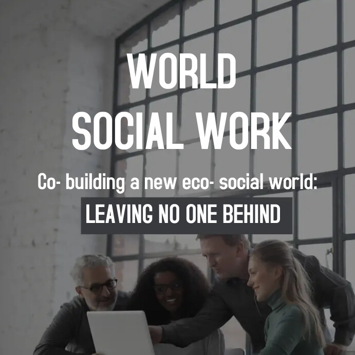 Social work template | PosterMyWall
