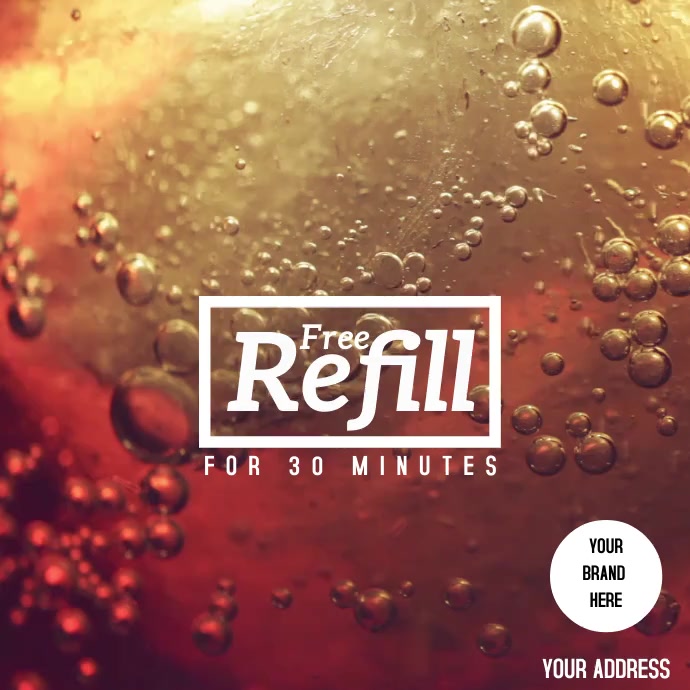 Soda Template | PosterMyWall