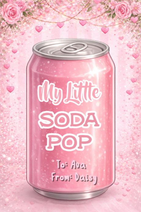 Soda Valentines Cards Template | PosterMyWall