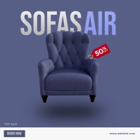 Sofa Company Advertisement Template | PosterMyWall