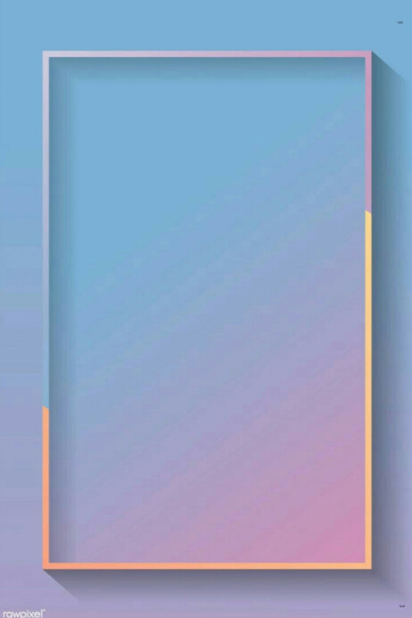 Soft Hue Gradient Frame Template | PosterMyWall