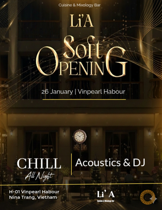 Soft Opening Template | PosterMyWall