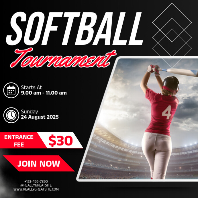 Copy of Softball Tournament | PosterMyWall