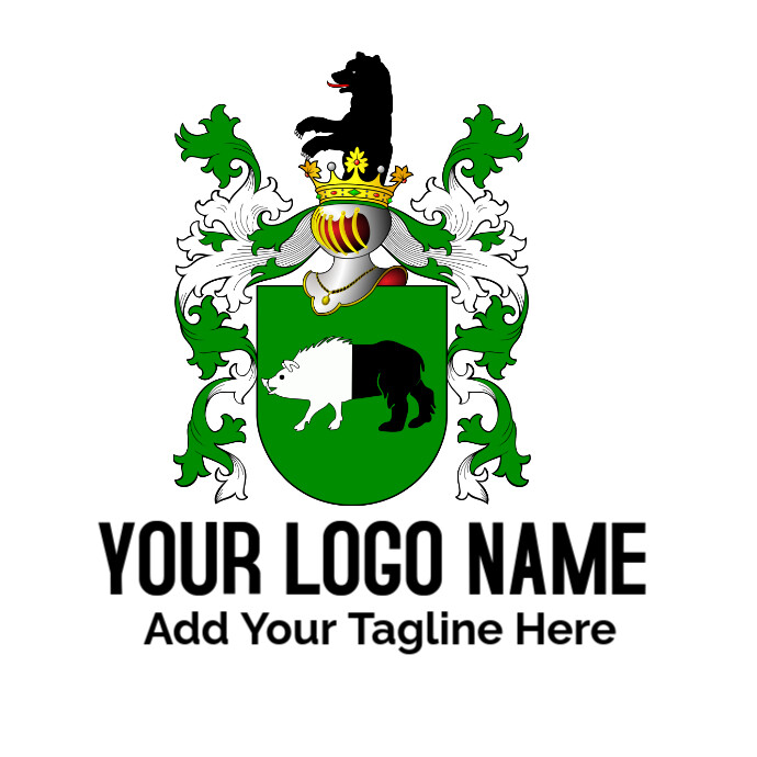 Plantilla de Sokola Coat Of Arms Polish Heraldry Szlachta Cieleski Coat ...