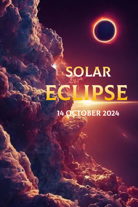 Plantilla de Solar Eclipse | PosterMyWall