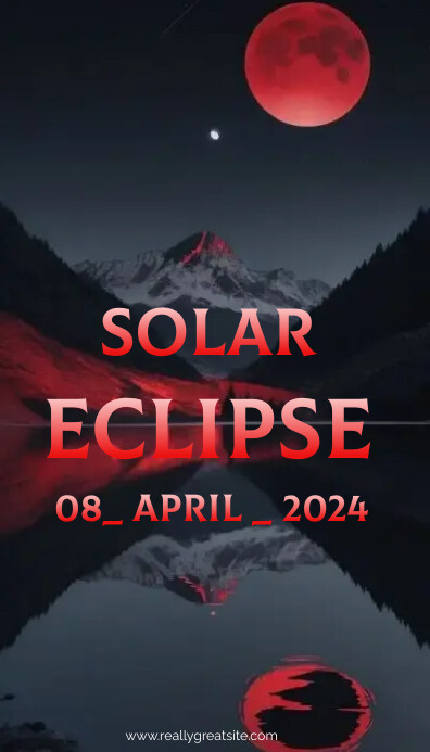 Modèle Solar Eclipse | PosterMyWall