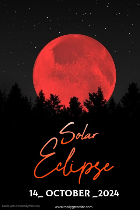 Modèle Solar Eclipse | PosterMyWall