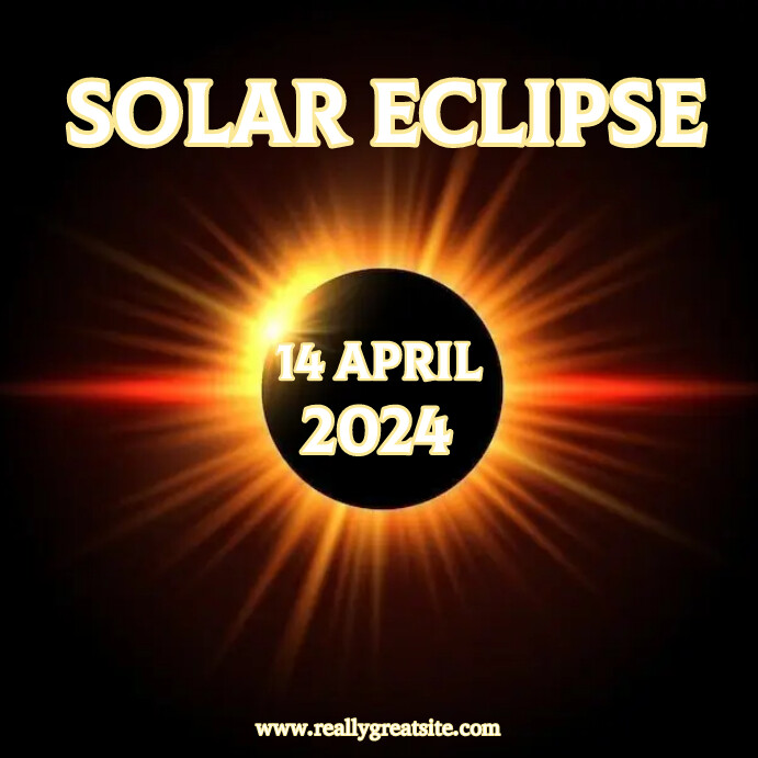 Solar Eclipse Instagram Post Template | PosterMyWall