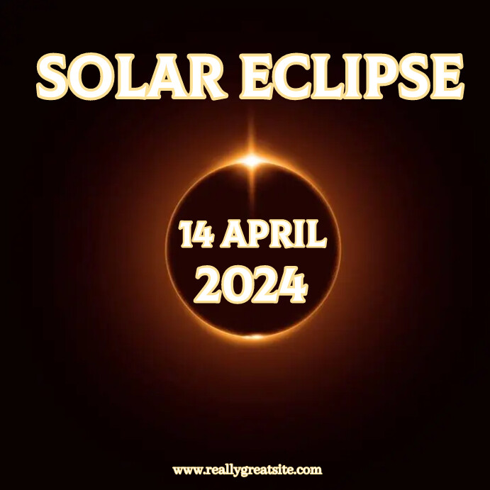 Solar Eclipse Instagram Post Template | PosterMyWall