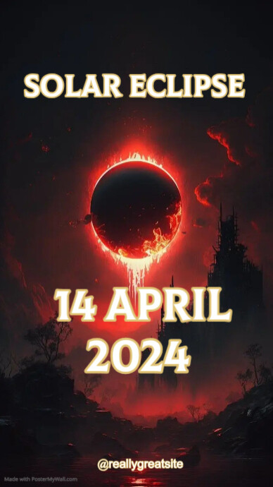 Solar Eclipse Instagram Store Template | PosterMyWall