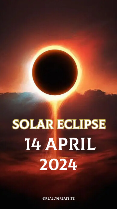 Solar Eclipse Instagram Store Template | PosterMyWall