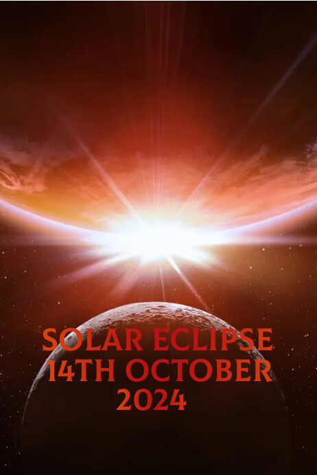 Solar Eclipse Poster Modelo | PosterMyWall