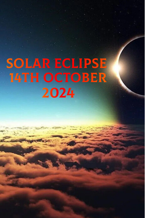 Plantilla de Solar Eclipse Poster | PosterMyWall