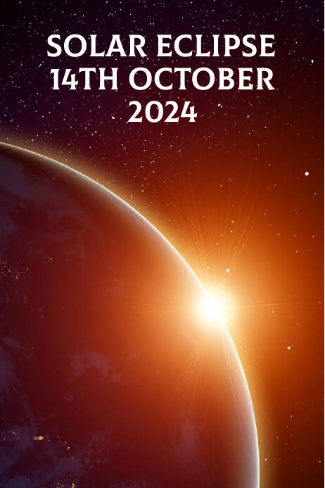 Solar Eclipse Poster Template | PosterMyWall