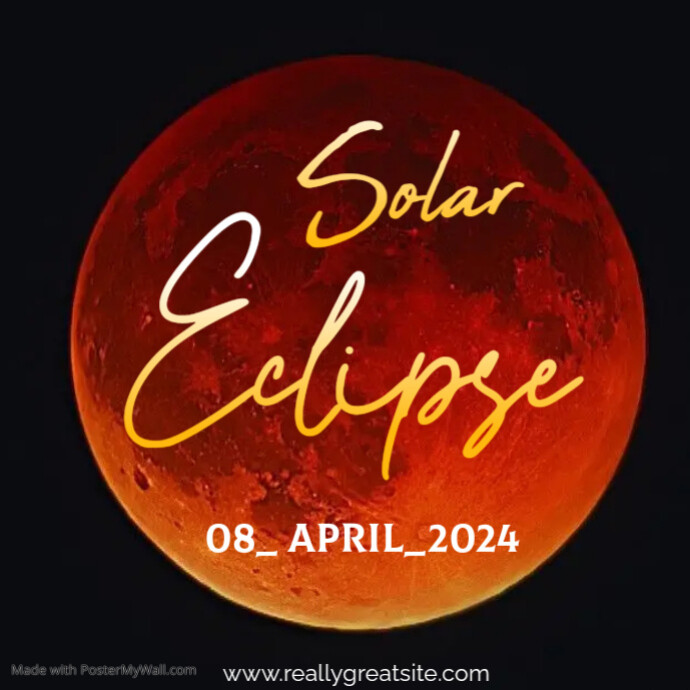 Solar Eclipse Templates Instagram Post | PosterMyWall