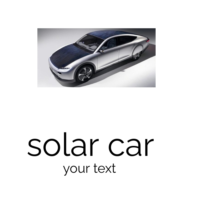 Solar energy c.ar logo design template | PosterMyWall