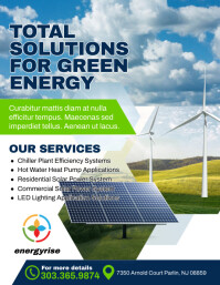 Solar Energy Flyer Template | PosterMyWall