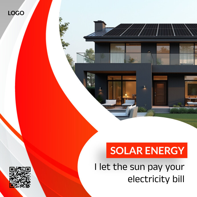 Solar energy Instagram Post Template | PosterMyWall