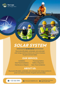 Solar energy Flyer Template | PosterMyWall