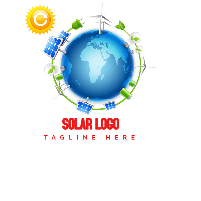 SOLAR LOGO Template | PosterMyWall