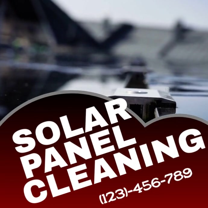 solar panel cleaning Template | PosterMyWall