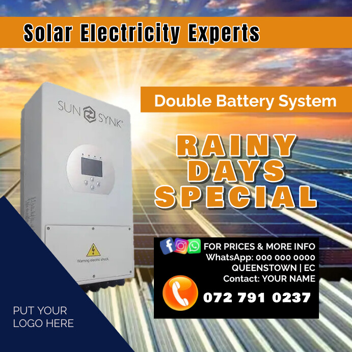 Solar Panel Systems Template | PosterMyWall