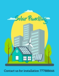 solar panelling ad Template | PosterMyWall