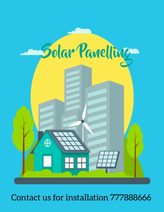 solar panelling ad Template | PosterMyWall