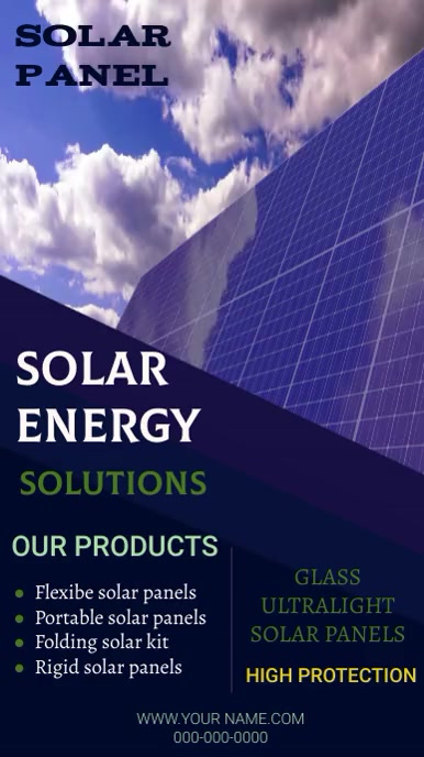 Copy of Solar panels(2) | PosterMyWall