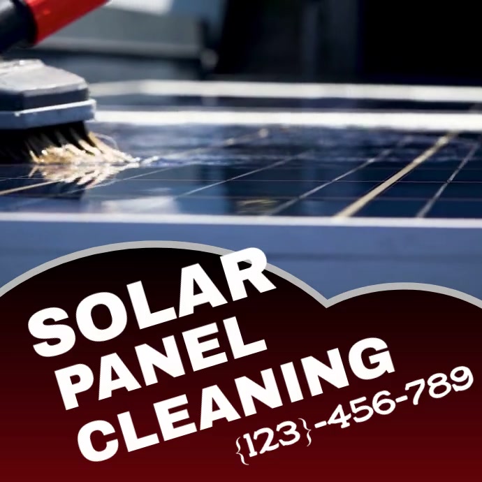 solar panels cleaning Template | PosterMyWall