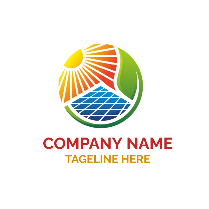 solar plate logo Template | PosterMyWall