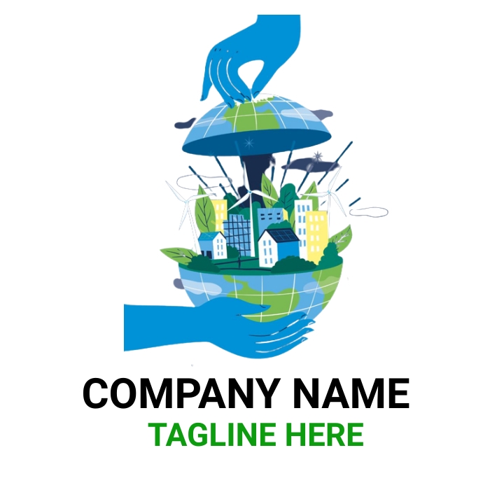 solar plate logo Template | PosterMyWall